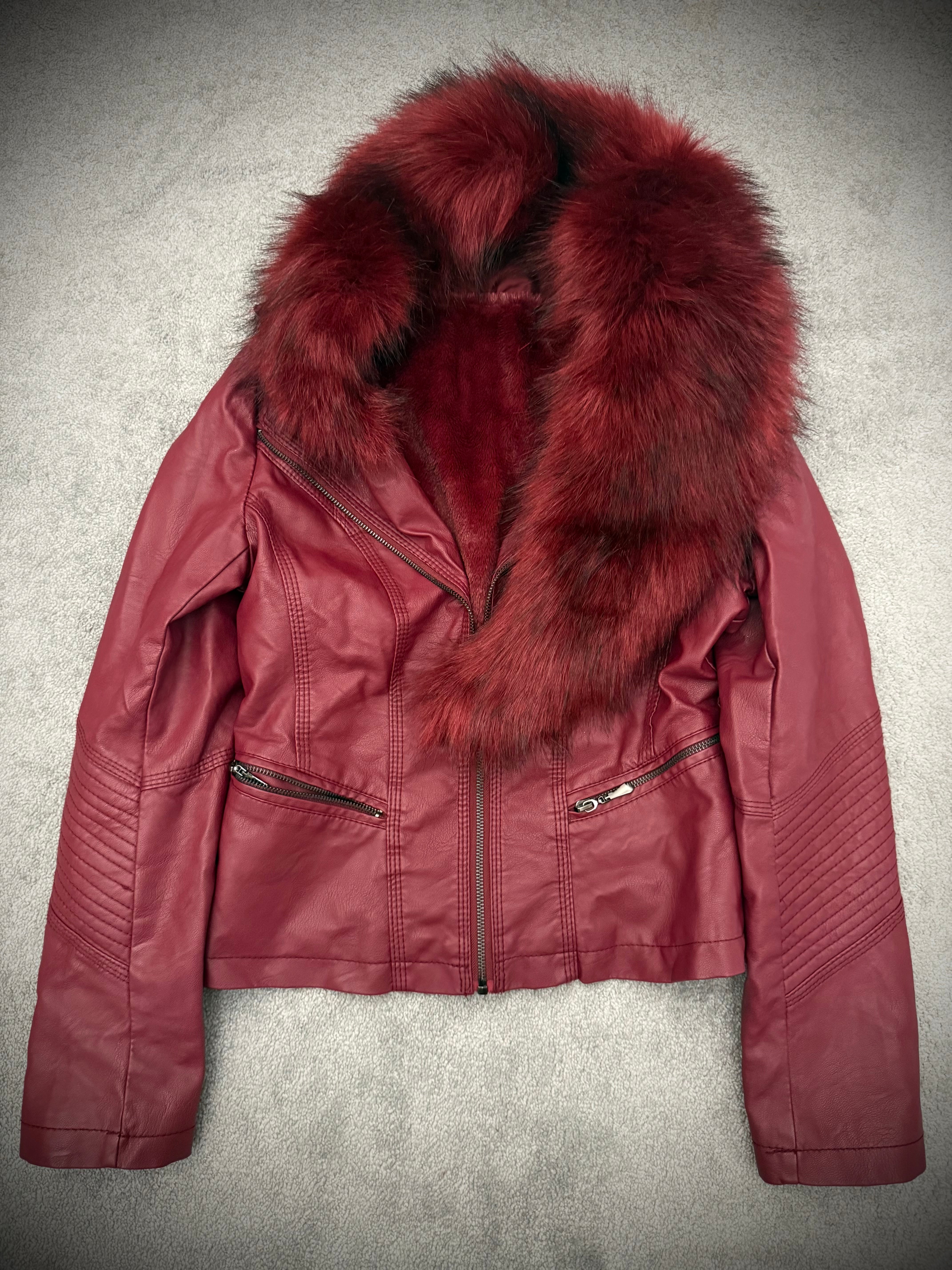 Mutant padded full fur interior leather jacket – wintexarchive